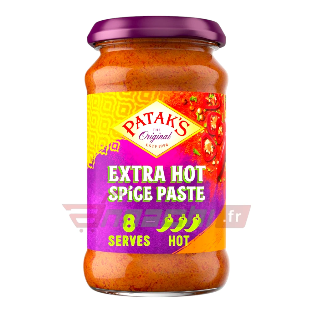 PATAK EXTRA HOT CURRY SPICE PASTE - 283g - Annachi Supermarket