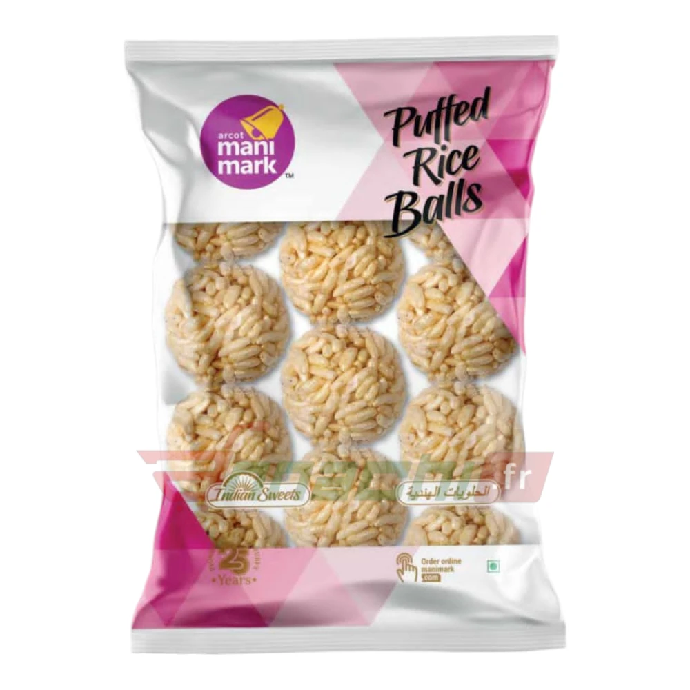 MANIMARK PUFFED RICE BALLS - 100g - Annachi Supermarket