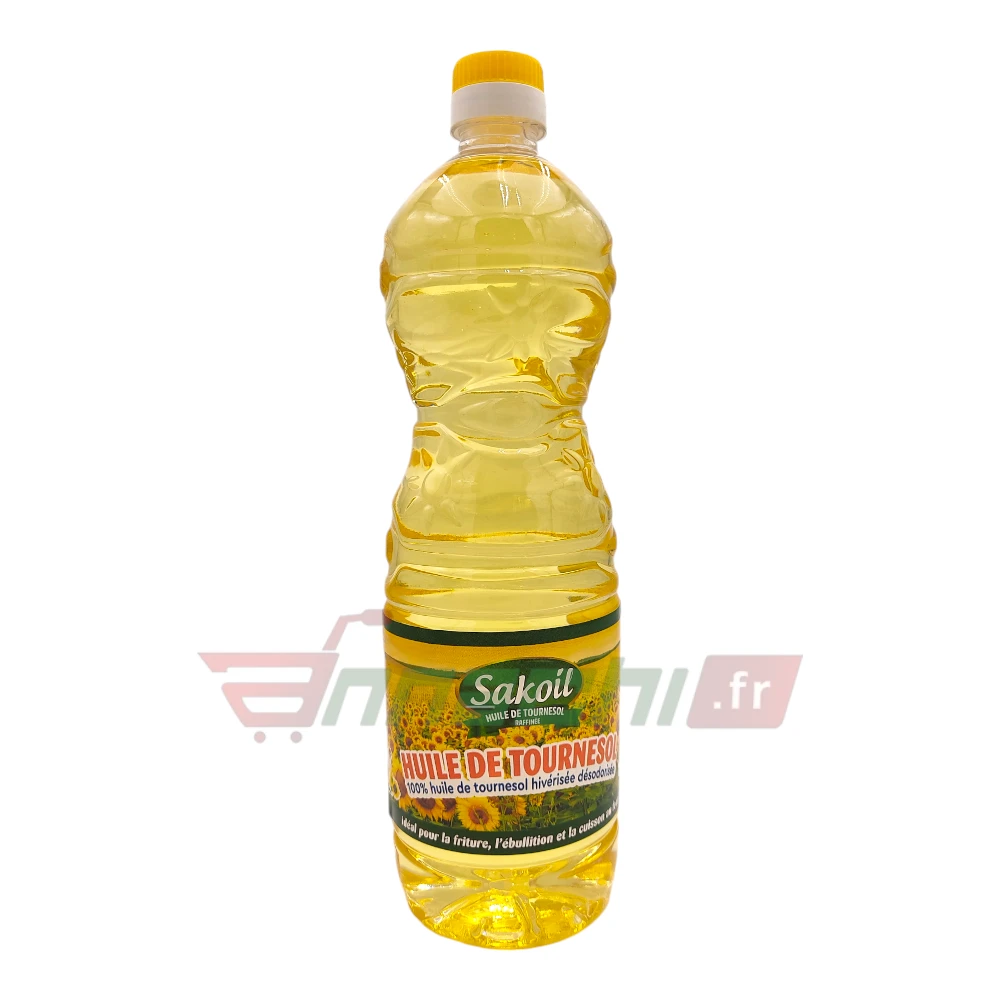 SAKOIL COOKING SUNFLOWER OIL - 1Ltr - Annachi Supermarket