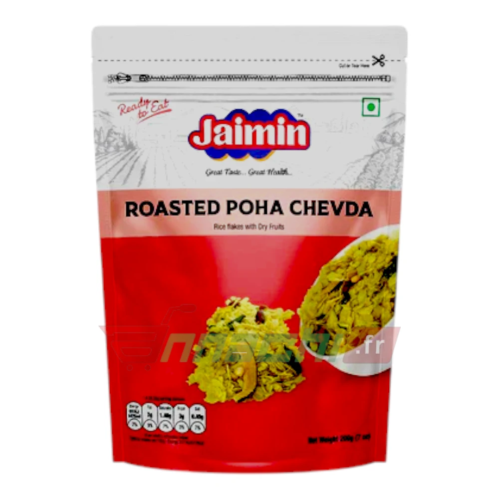 JAIMIN ROASTED POHA CHEVDA - 200g - Annachi Supermarket