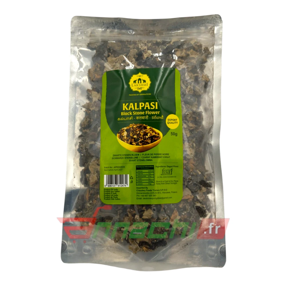 LAKSHMI KALPASI BLACK STONE FLOWER - 50g - Annachi Supermarket