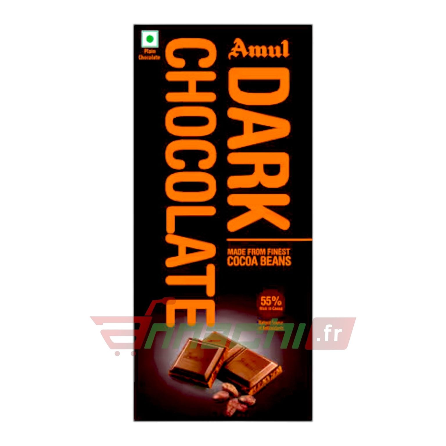 AMUL DARK CHOCOLATE 55% RICH IN COCOA -125g - Annachi Supermarket